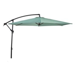 Mediterranean Cantilever Parasol - Lagoon with Water Fill Base